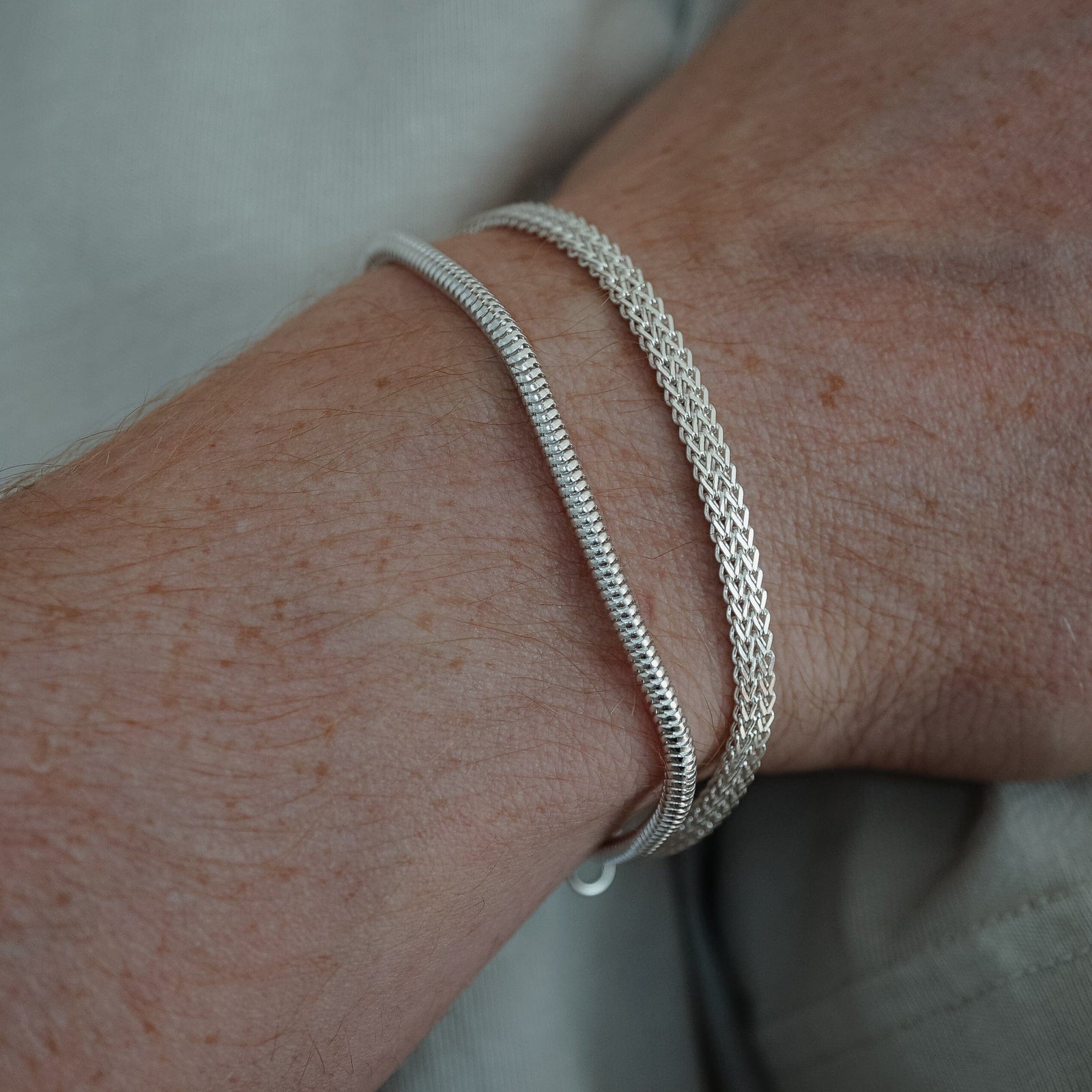 Bracelet set silver store